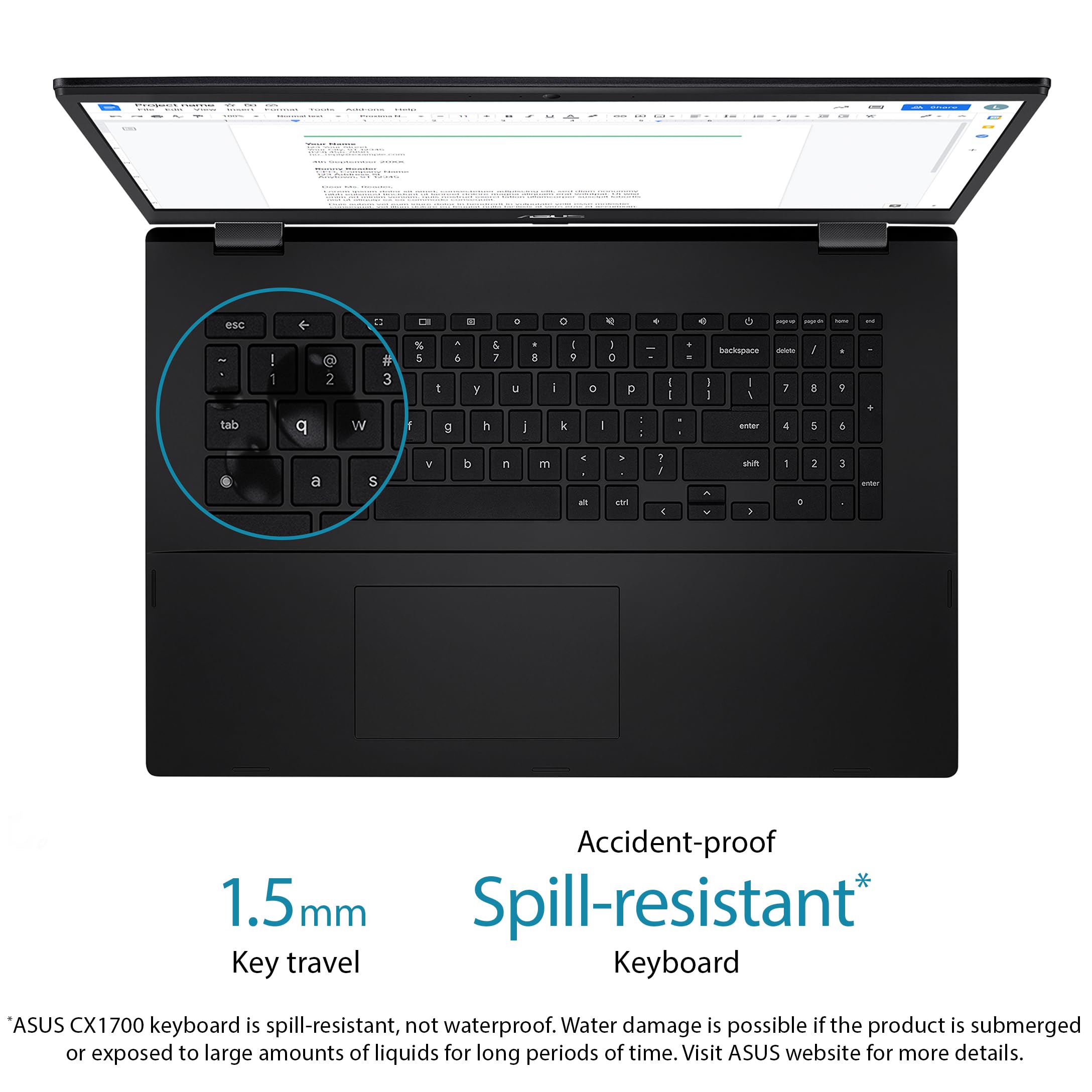 ASUS (Renewed) Chromebook CX1 17 17.3" FHD Laptop Computer, Intel Celeron N4500 Processor, 4GB LPDDR4X RAM, 64GB eMMC, WiFi 6, Bluetooth 5.2, USB Type-C, Mineral Gray, Chrome OS, BROAG