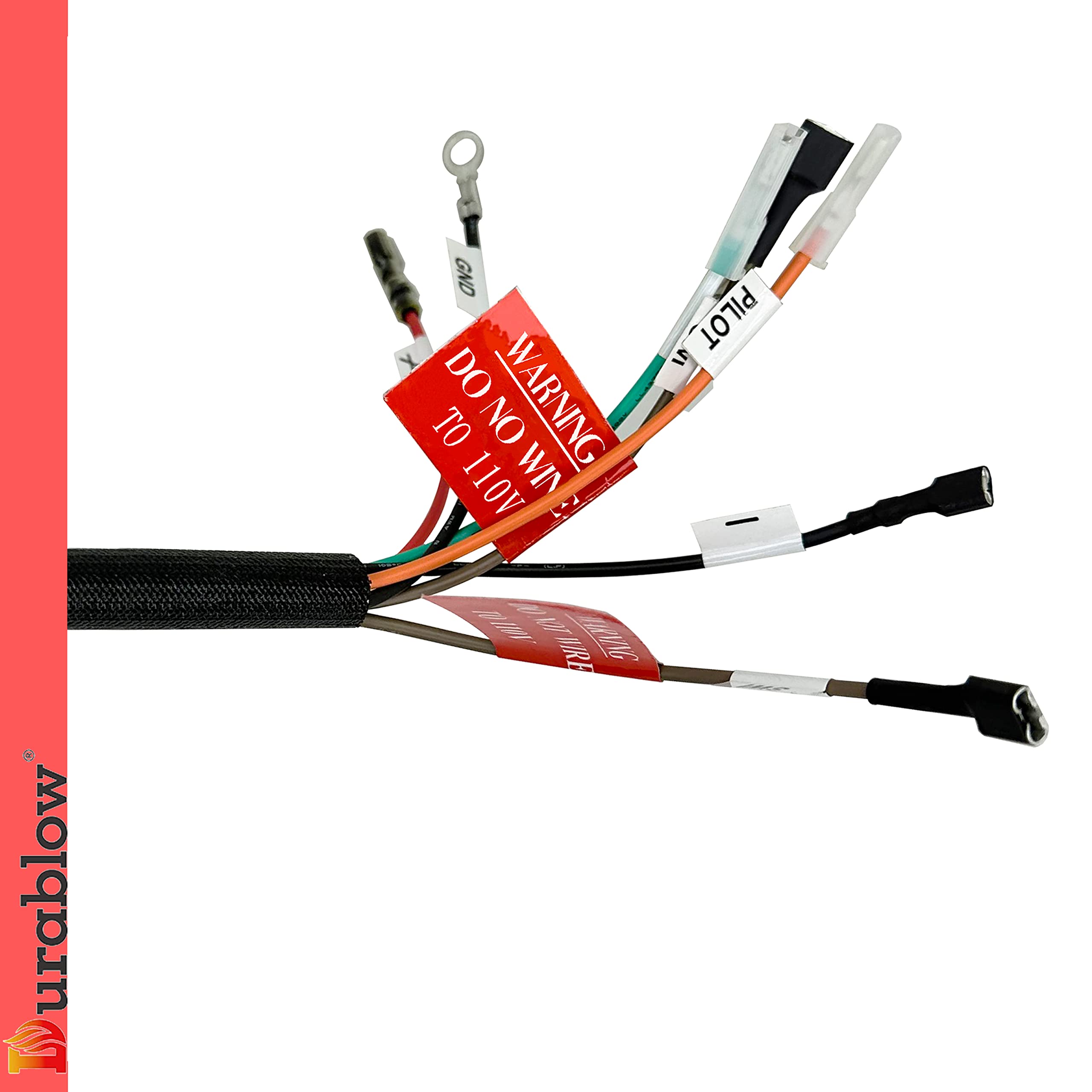 Durablow IPIH590 Wire Harness for Gas Fireplace Electronic IPI Pilot Ignition Control Modules Dexen 593-592, GM-6KA, HHT 350-M, 6K, IPI-6000 (IPIH590)