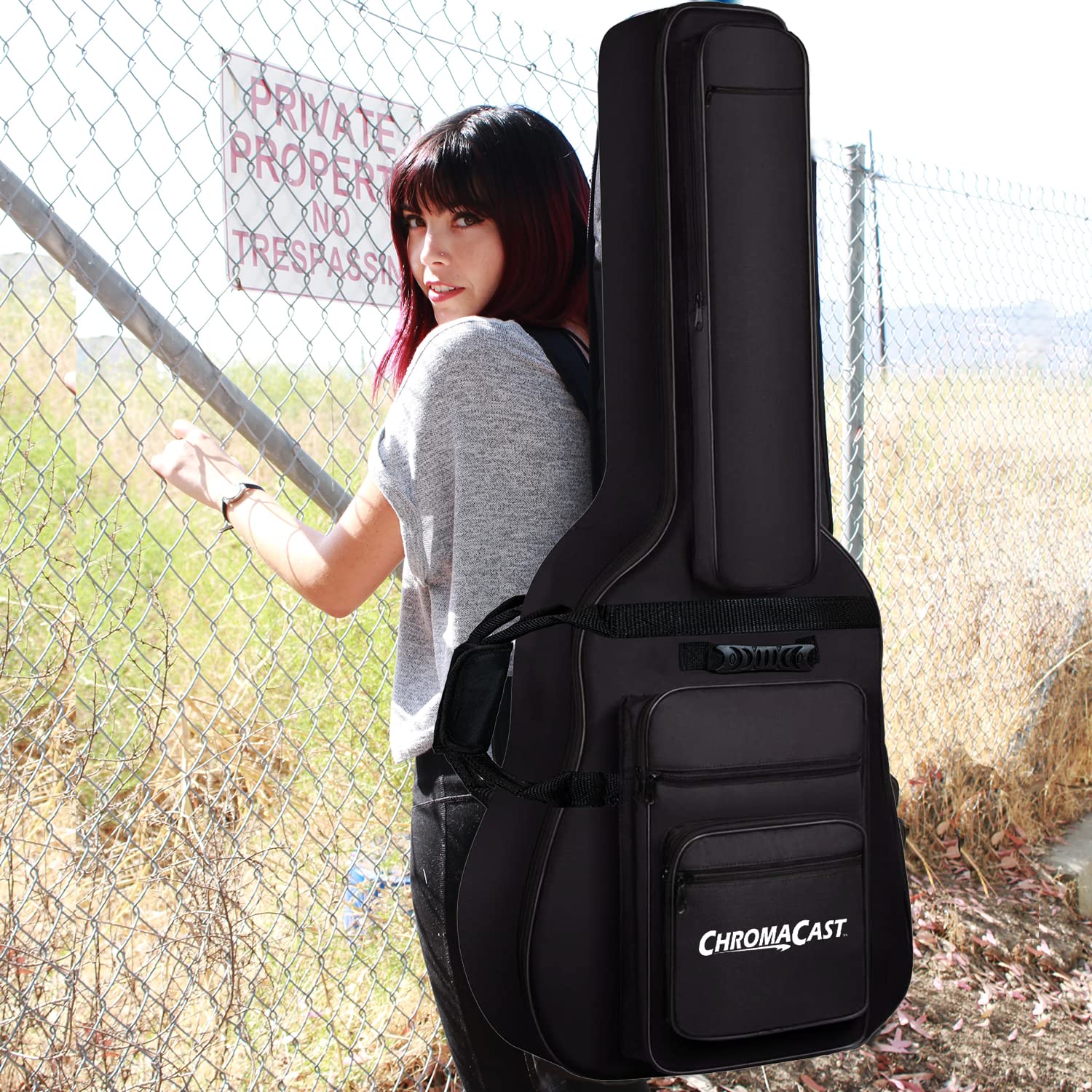 Chromacast Electric Guitar Padded Gig Bag (CC-EPB