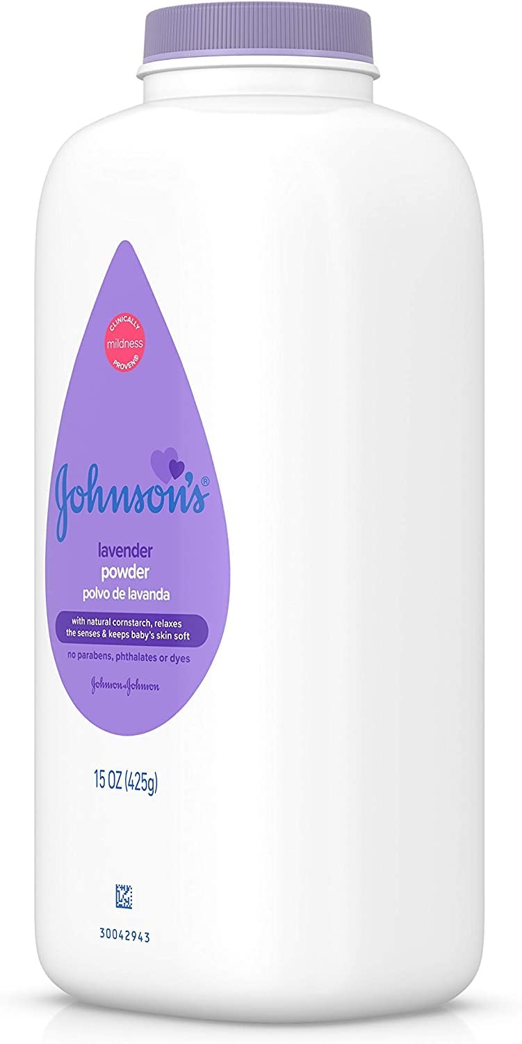 JJ Baby Powder Lavender/Chamomile 15 Oz(12 Packs)
