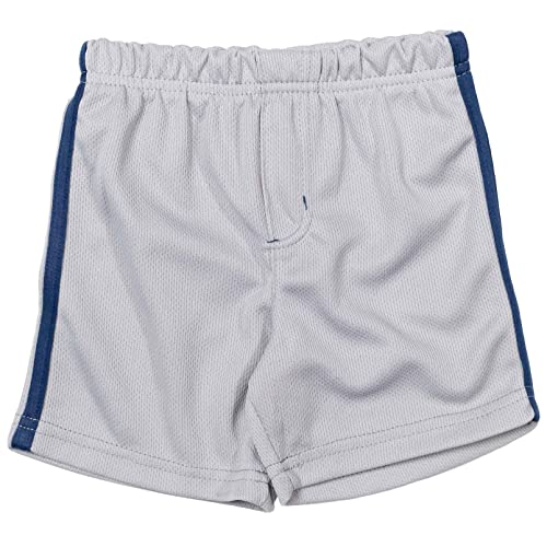 Disney Pixar Toy Story Buzz Lightyear Toddler Boys T-Shirt and Mesh Shorts Outfit Set Blue/Gray 2T
