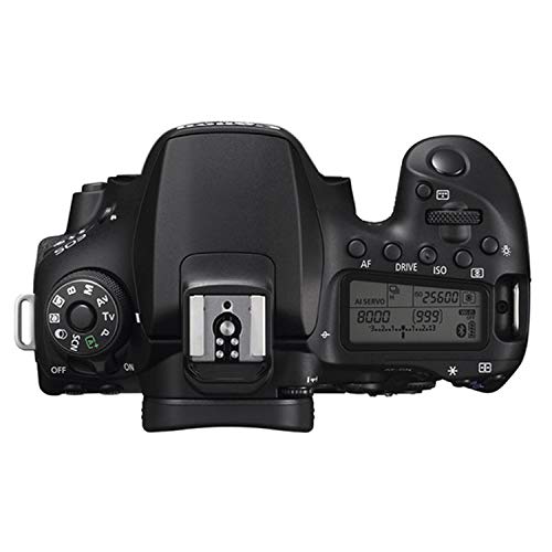 Canon EOS 90D DSLR Camera with EF-S 18-55mm f/4-5.6 is STM Lens + 2pc 64GB Memory Cards + Filters + Backpack Case & More (Renewed)