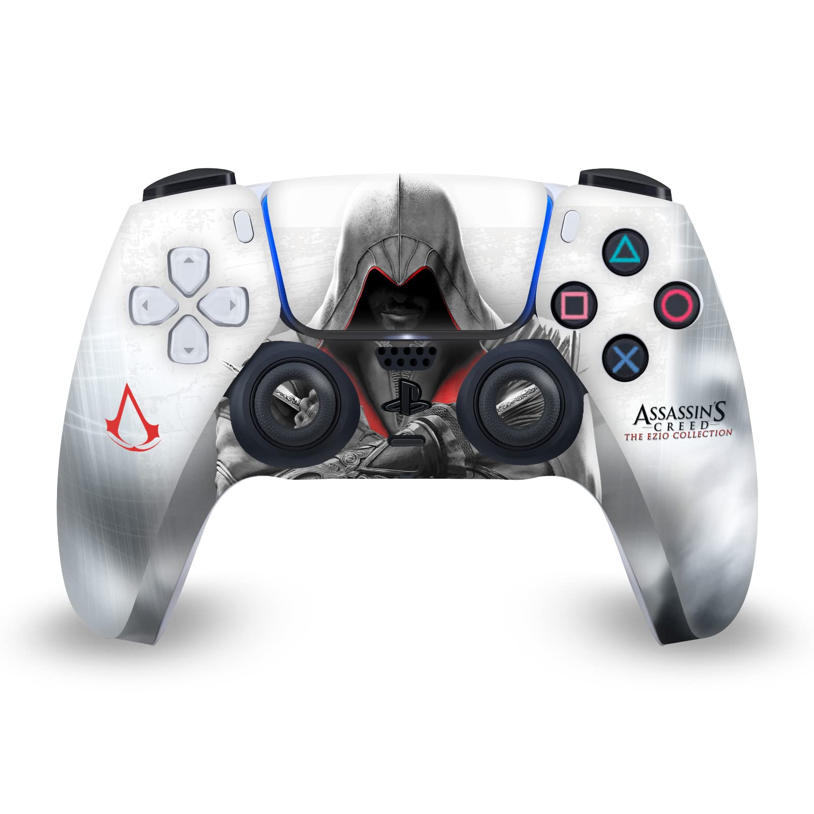Head Case Designs Officially Licensed Assassin's Creed Cover Art Brotherhood Graphics Vinyl Faceplate Sticker Gaming Skin Decal Cover Compatible With Sony PlayStation 5 PS5 DualSense Controller