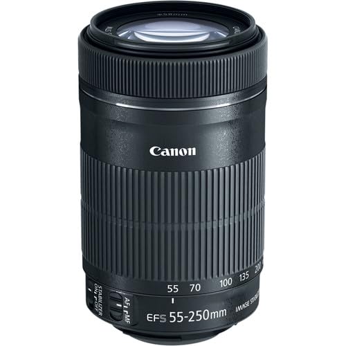 Canon EOS Rebel SL3 Camera with 18-55mm EF-S 55-250mm f/4-5.6 is STM Lens+Commander Starter Kit+Lens Filters+CASE+64Memory Cards (18PC)