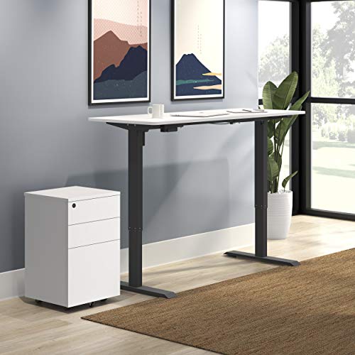 HON Basyx Commercial-Grade Table Top ONLY for Height Adjustable Desk Base, 60", White
