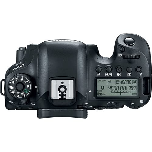 Canon EOS 6D Mark II DSLR Camera Canon EF 50mm f/1.8 STM+Canon EF 75-300mm f/4-5.6 III Lens 128 Gig SD Card+Backpack (23PC Kit)
