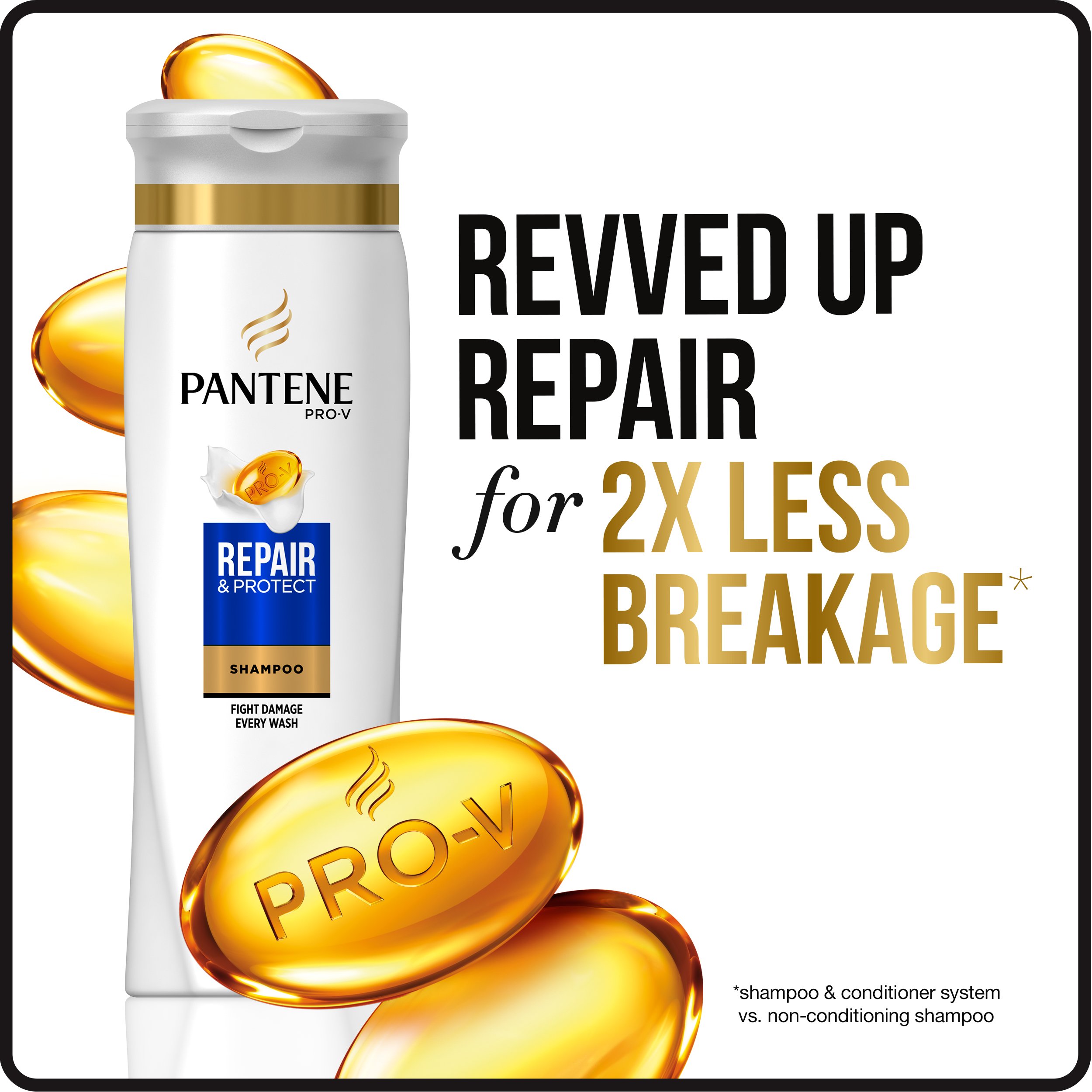 Pantene Pro-V Repair and Protect Shampoo, 30.4 oz