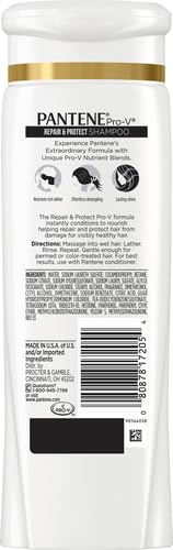 Pantene Pro-V Shampoo, Repair & Protect with Keratin, 12.6 Ounce