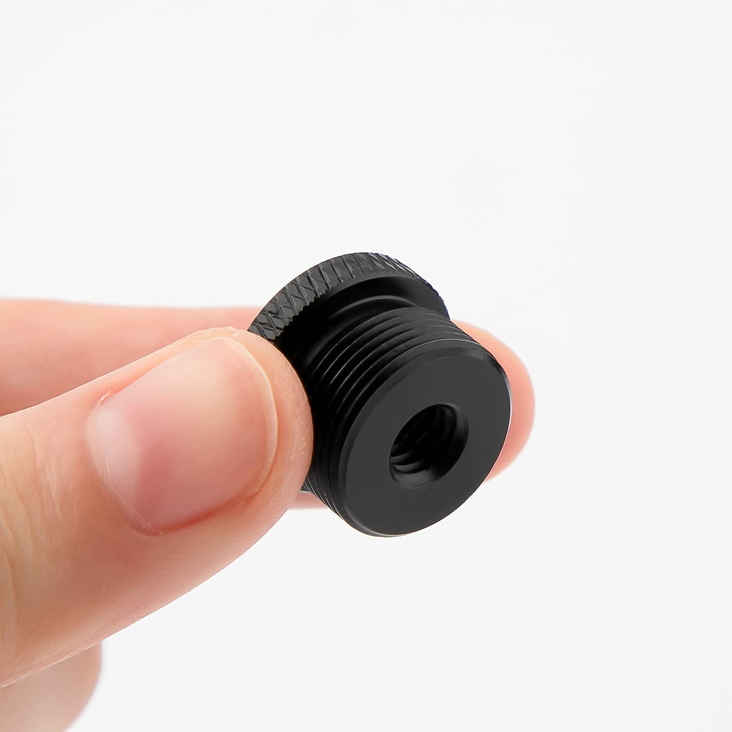 Mic Stand Adapter 1/4 Female to 5/8 Male Screw Thread Adapter Tripod Screw Adapter (3 PCS)