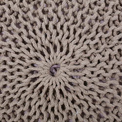 Christopher Knight Home Nahunta Pouf, Brown