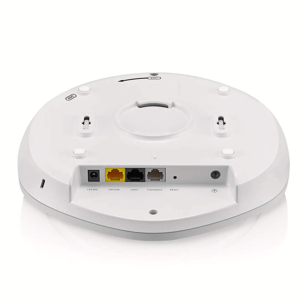 ZyXEL WiFi Access Point Dual Band 802.11ac PoE [2x2] with Smart Antenna for High-Density Environments [WAC6502D-S]