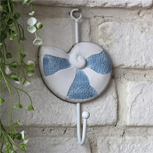 Cabilock 12pcs Kitchenrandom Lifebuoy Iron Coat Decorations Random Decor Hanger Star Decoration or Nautical Rustic Hat Metal Towel Wall Hanging Beach Mediterranean Hooks Key Sea Themed