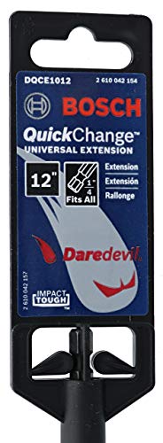 BOSCH DQCE1012 Daredevil QC Spade Drill Bit 12 Inch 1/4" Shank Extension