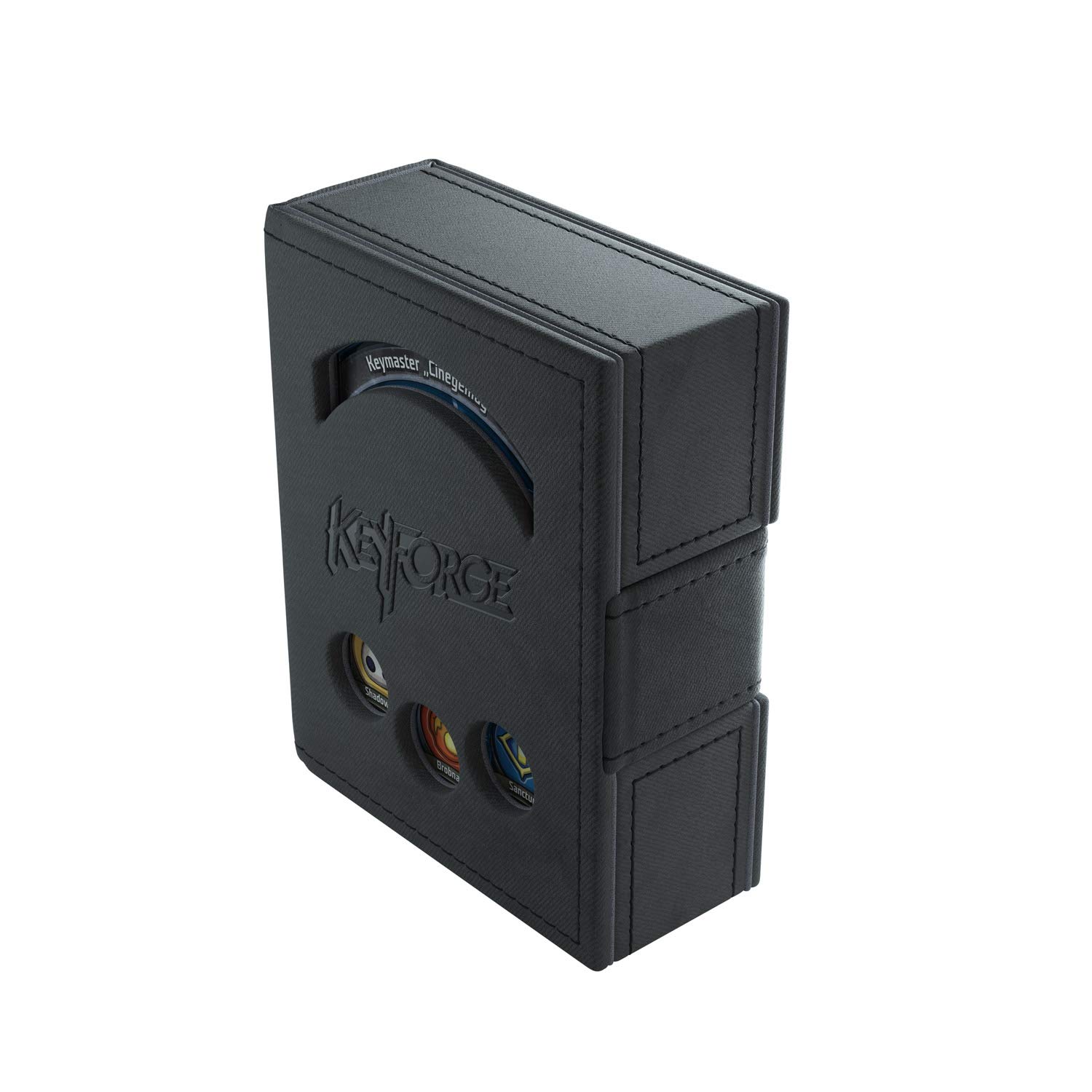 Gamegenic Keyforge Deck Book: Black, Model:GGS20006