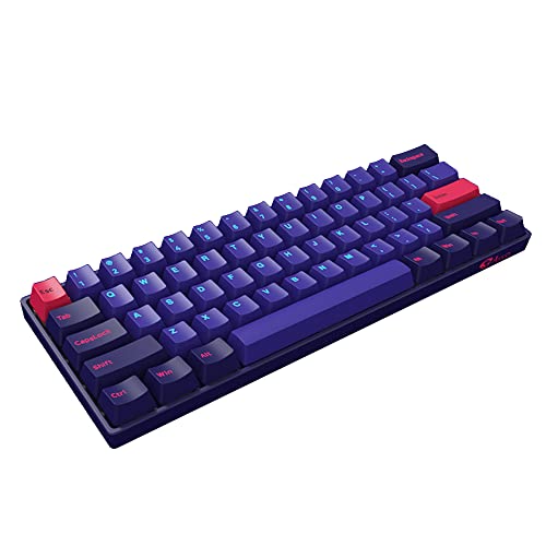 EPOMAKER ACR98 Mini 78-Key Wired Hotswap Mechanical Gaming Keyboard with Acrylic Case & RGB Backlight, Double-Shot PBT Keycaps, NKRO Programmable for Gamers/Mac/Win (Gateron Orange Switch)