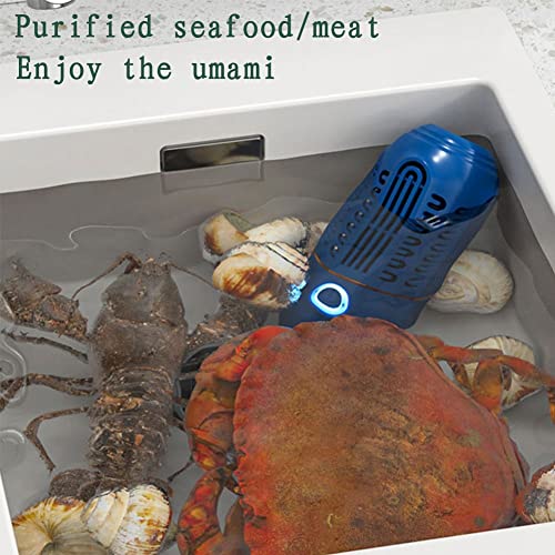 Capsule Fruit And Vegetable Purifier 4400mah Wireless Induction Charging, Used To Purify Fruits And Vegetables, Seafood, Meat, Cereals, Etc,smart Home Products