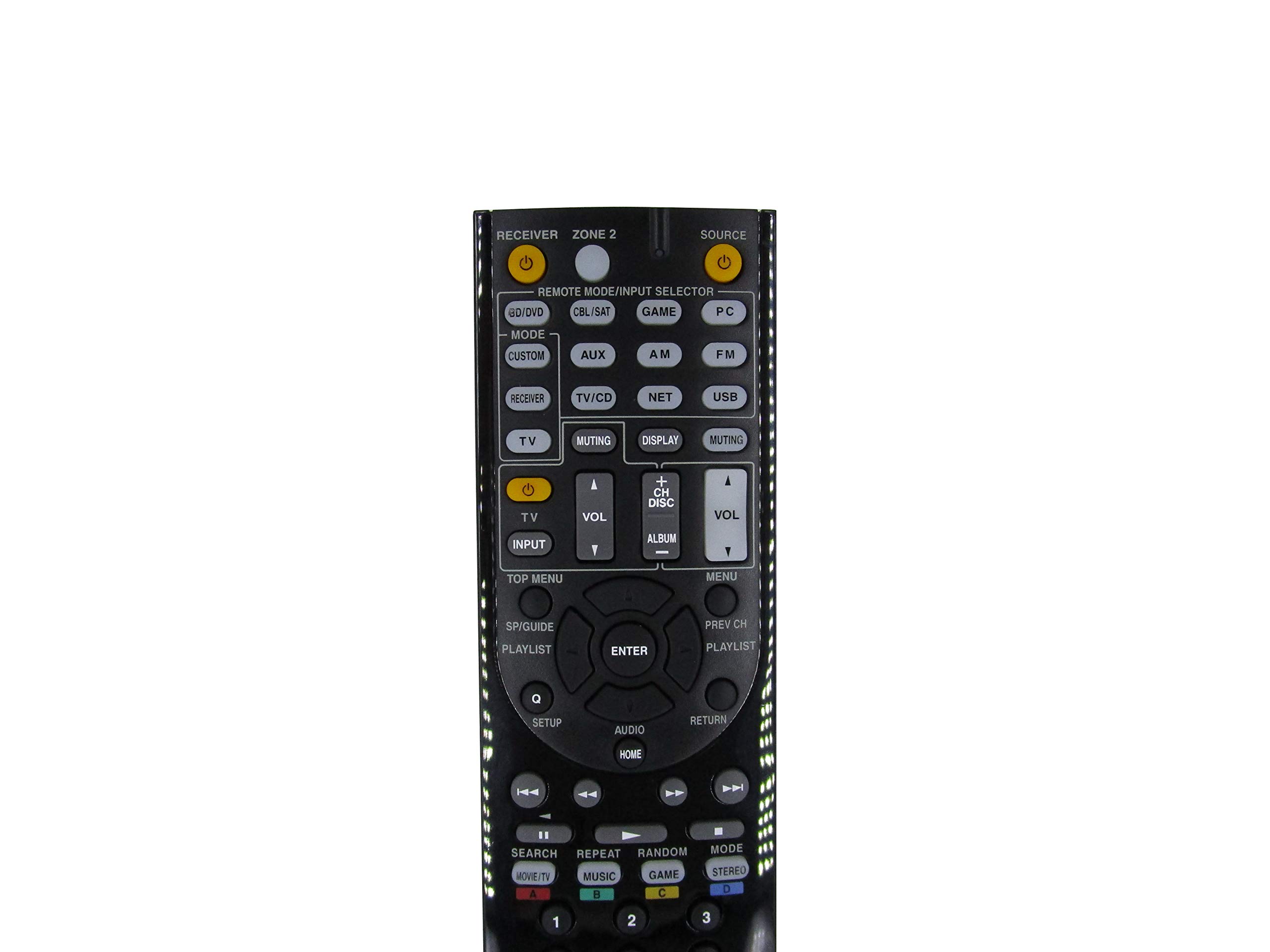 HCDZ Replacement Remote Control for Onkyo RC-866M 24140866 HT-RC560 TX-NR626 RC-803M TX-NR609 24140803 TX-NR609B Network Audio Video AV Receiver