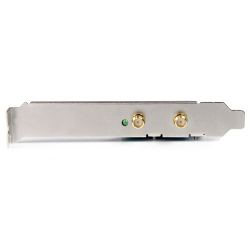 StarTech.com PCI Express Wireless N Card - 300 Mbps PCIe 802.11 b/g/n Network Adapter Card - 2T2R 2.2 dBi - PCIe Wireless Desktop Card , TAA (PEX300WN2X2)
