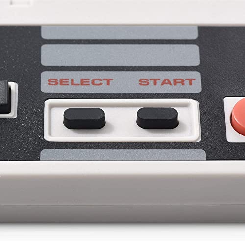 AUKS Gaming Classic NES Style USB Controller for PC, PC USB Controller Retro Gamepad Joystick Raspberry Pi Gamepad Controller for Windows PC Mac Linux RetroPie NES Emulators 2 Pack Bundle
