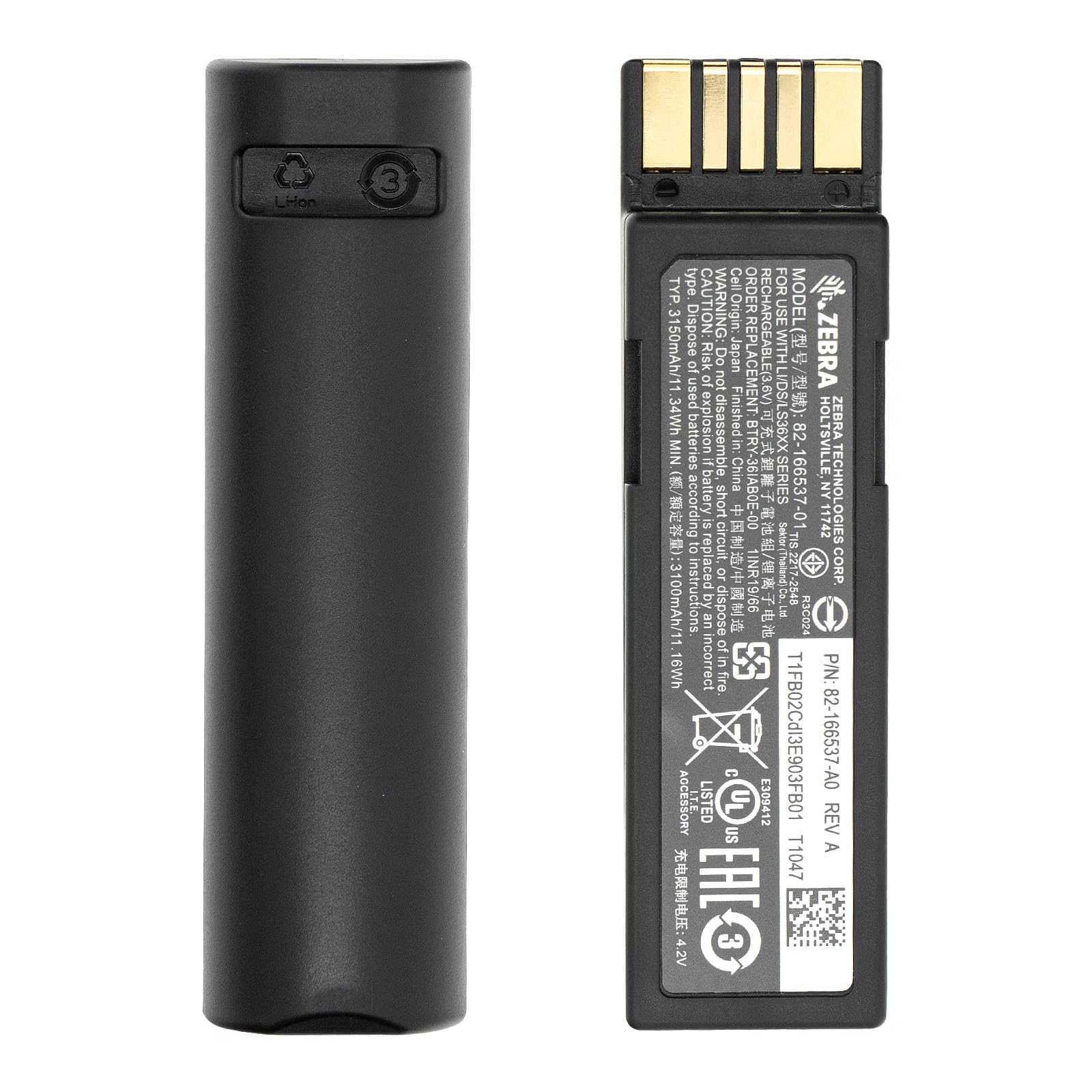BTRY-36IAB0E-00 Replacement Battery for Zebra DS3678 DS3600 LI3678 LI3600 LS3678 LS3600 82-166537-01 Handheld Barcode Scanner