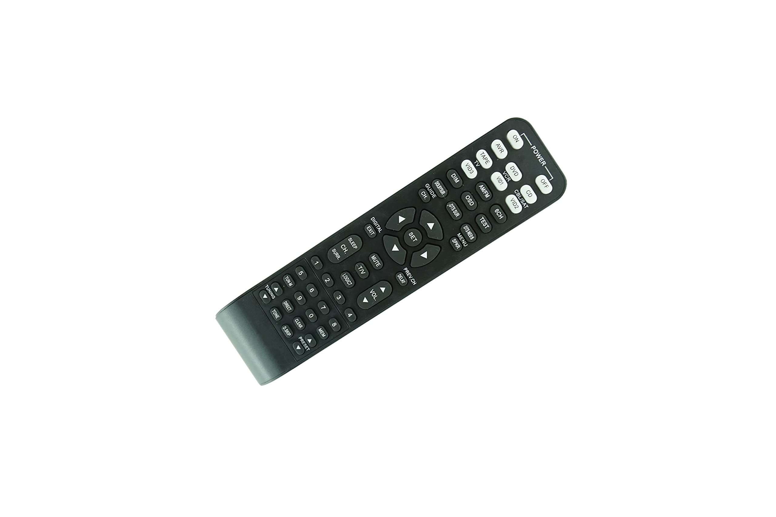 HCDZ Replacement Remote Control for JBL DCR600 AVR480 High-Performance Audio/Video Multichannel Processor/Amplifier