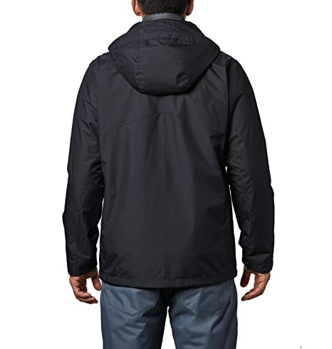 Columbia Men's Bugaboo II Fleece Interchange Jacket, Black, Large