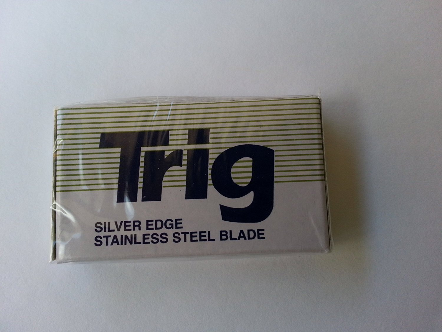 TRIG Silver Edge Stainless Double Edge Razor Blades (100)