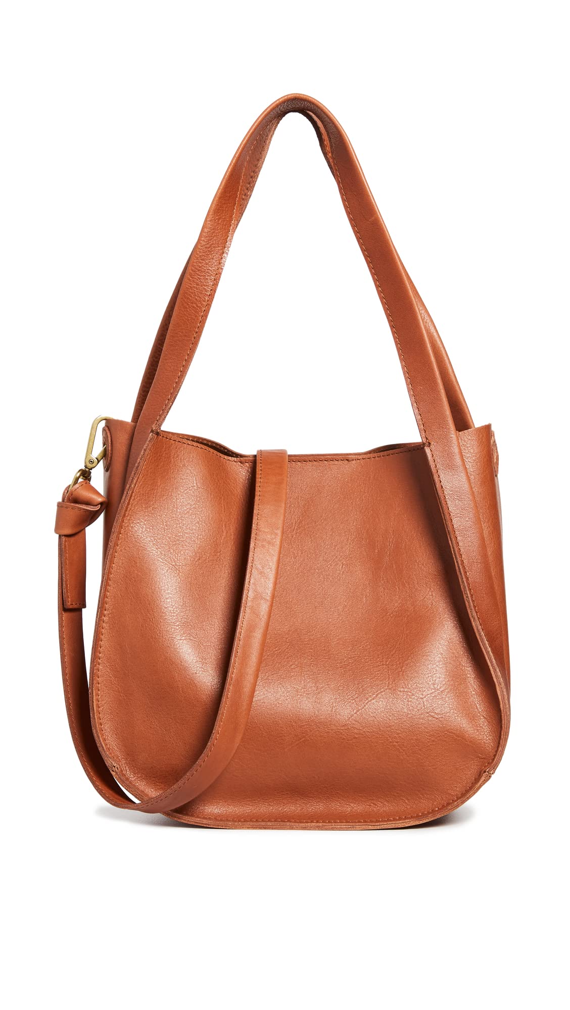 Madewell Women's The Sydney Shoulder Bag, Burnished Caramel, Brown, One Size