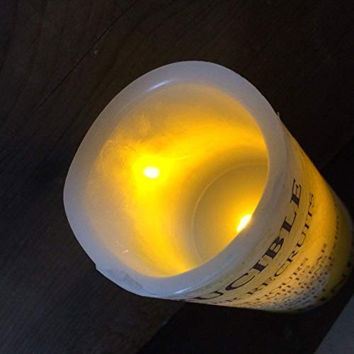 CRUCIBLE CANDLE-yellow footprints and EGA United States Marine Corps (USMC) Personalized