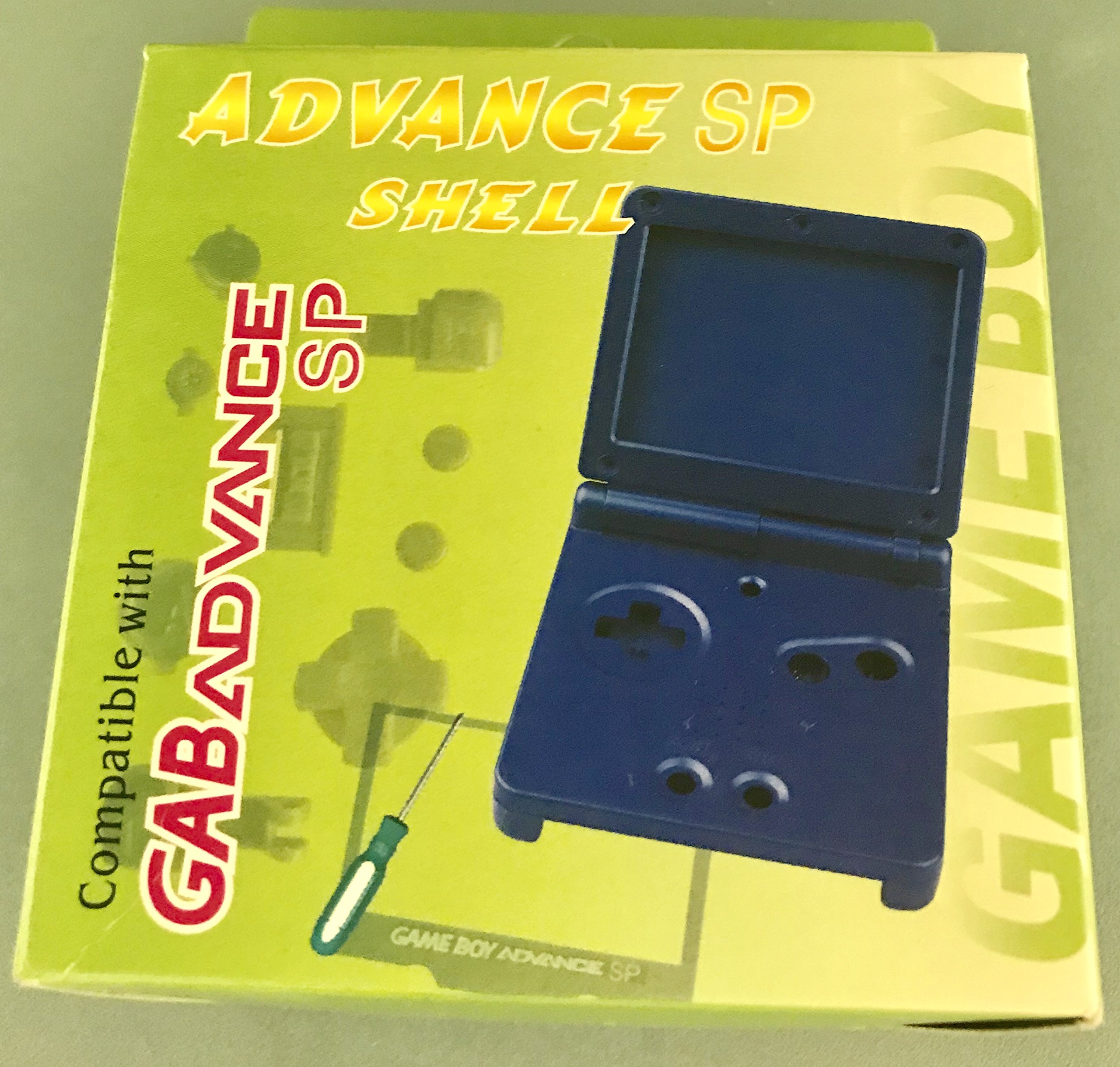 Game Boy Advance SP Shell Crimson Red