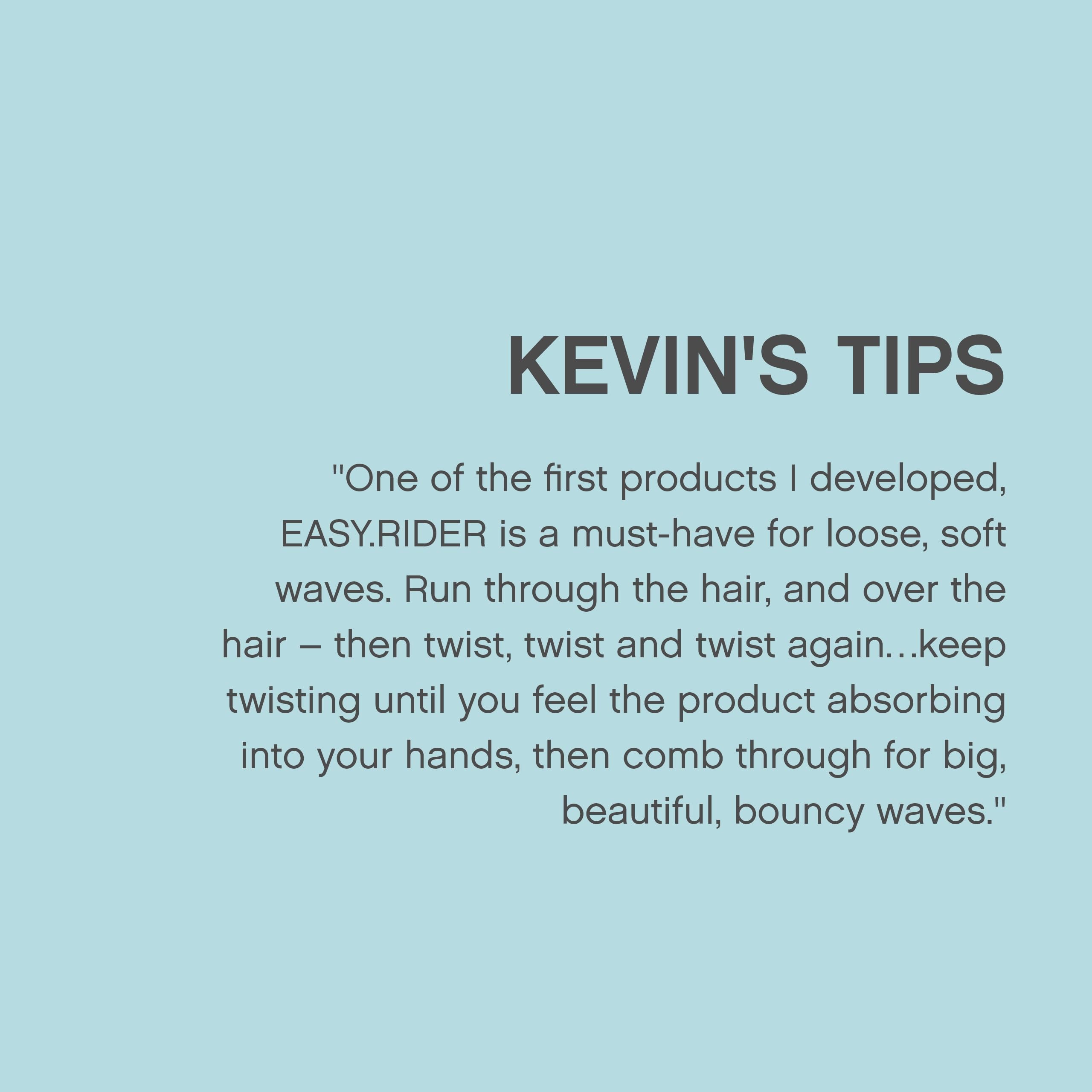 KEVIN MURPHY Easy Rider Anti Frizz Flexible Hold Cream, 3.4 Ounce