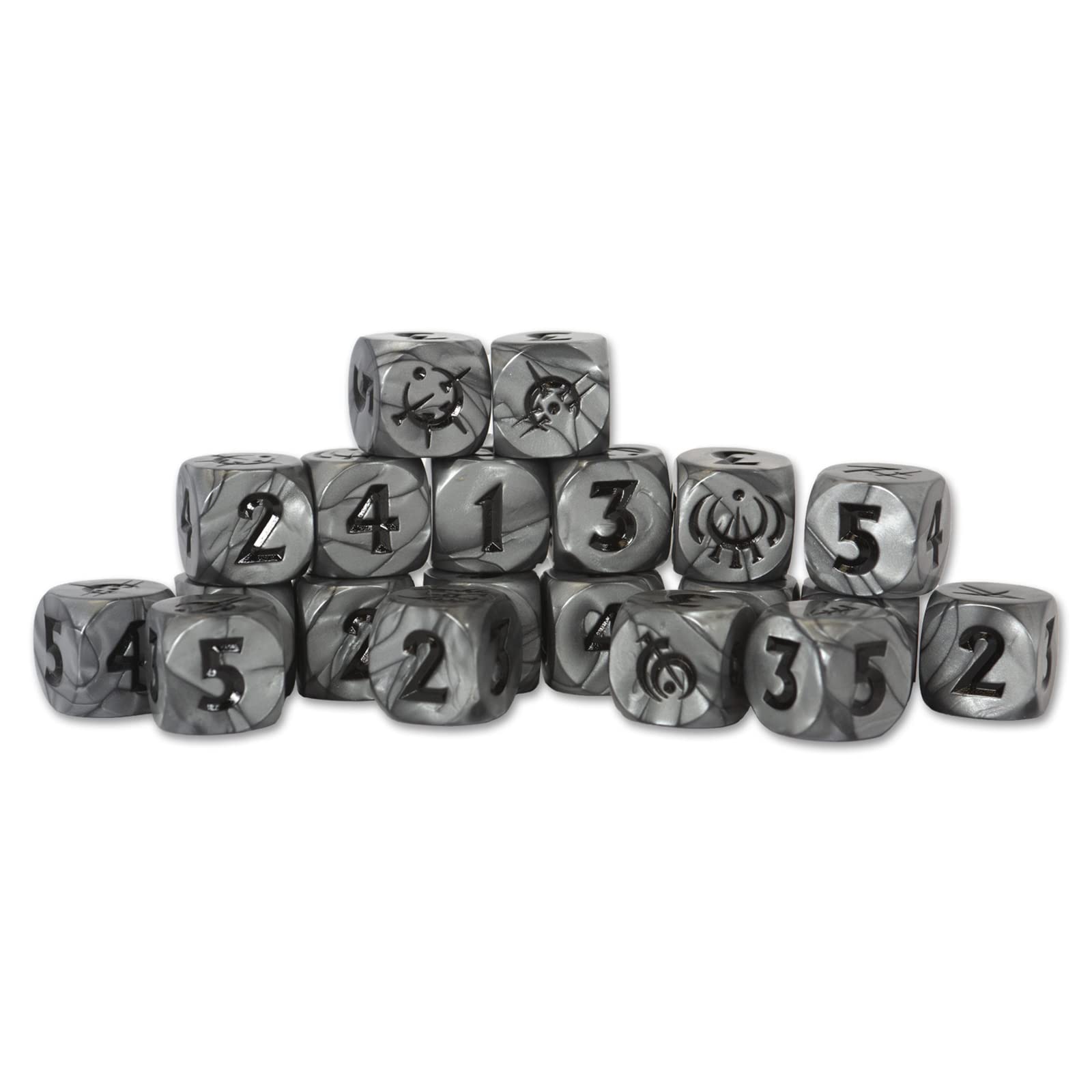 Crafty Games Mistborn Allomancy Dice Set Fantasy Role-Playing Accessory, Ages 13+