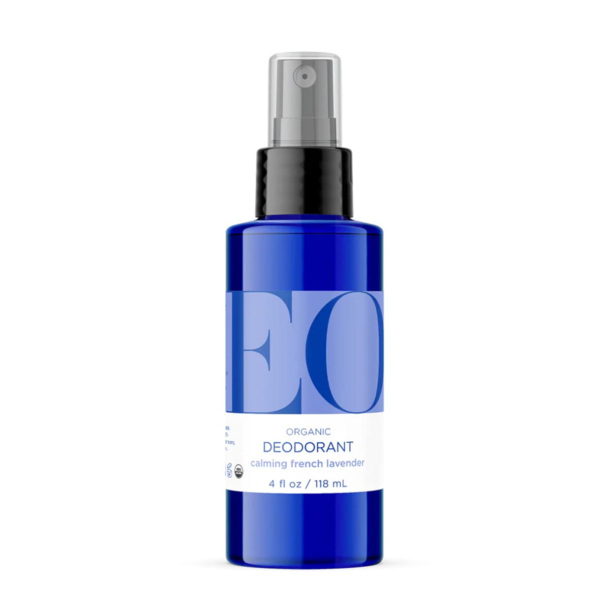 Eo Organic Deodorant Spray, Lavender, 4 Fluid Ounce (Pack of 2)