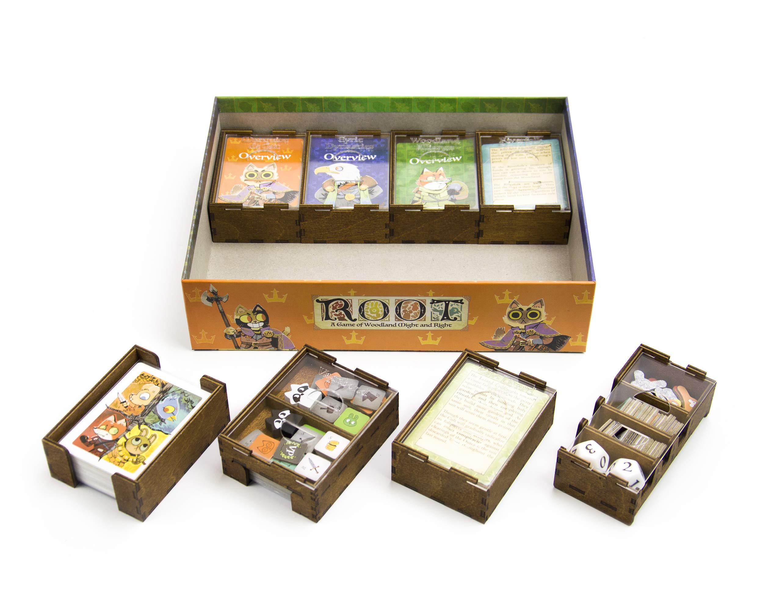 Gaming Trunk Organizer for Root. Root Woodland Organizer