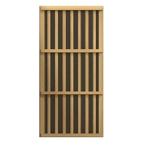 BOTARO Maxxus Saunas MX-J206-01 Seattle Carbon Far Infrared Sauna for 2 Persons, Hemlock Wood