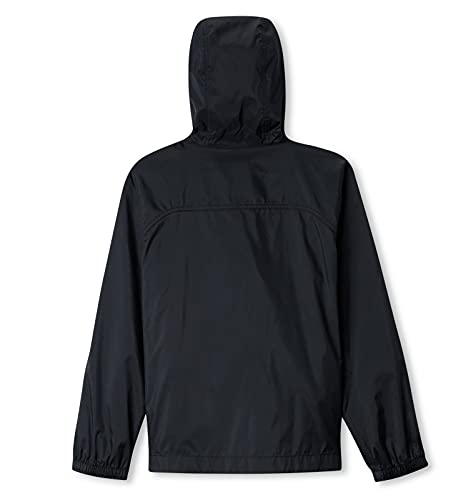 Columbia Youth Boys Glennaker Rain Jacket, Black, Medium