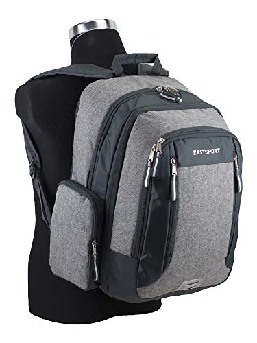 Eastsport Spacious XL Expansion Backpack, Grey