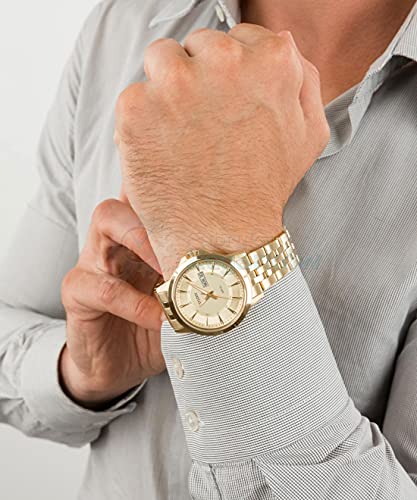Citizen Quartz Mens Watch, Stainless Steel, Classic, Gold-Tone (Model: BF2013-56P)