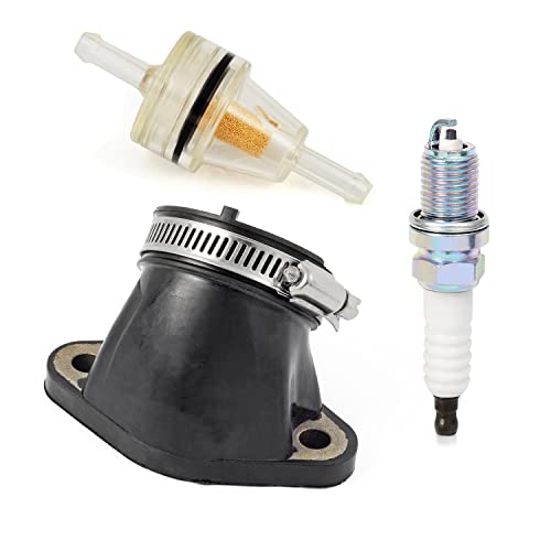 Carb Intake Manifold Boot Spark Plug For Polaris Sportsman 500 4x4 6x6(NO-HO)Magnum 425 500 Big Boss 500 Ranger 400 Sportsman 335 400 3084879