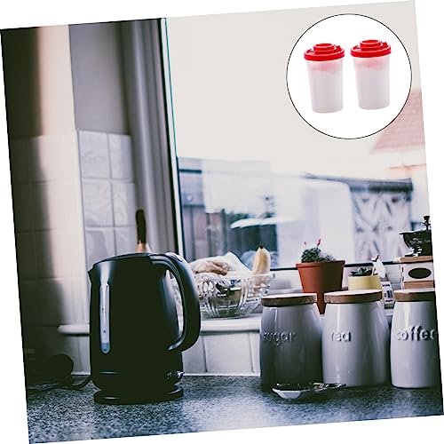 Container 2pcs Shaker Plastic Container Mini Containers Mini Plastic Containers Bottle JalepenĚo Condiment Outdoor Seasoning Jars Portable Shaker Outdoor
