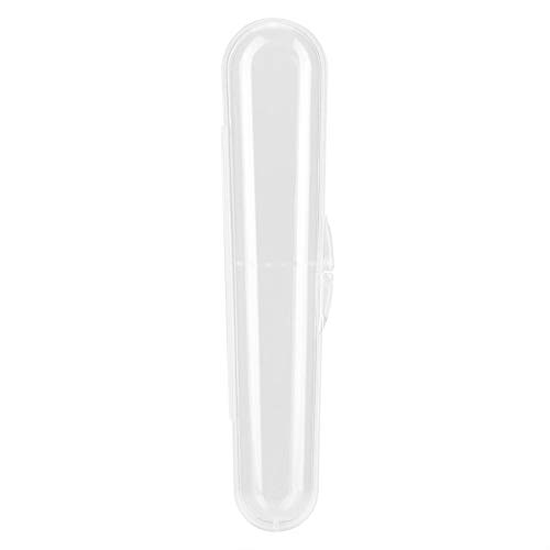 Food Grade Single Storage Box, Baby Silicone Spoon Transparent Life Children Stainless Cutlery Set Spoon Portable Travel Tableware Case