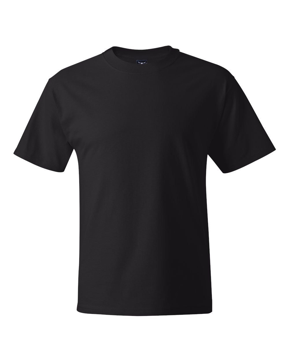 Hanes mens 6.1 oz. Beefy-T(5180)-BLACK-3XL-4PK