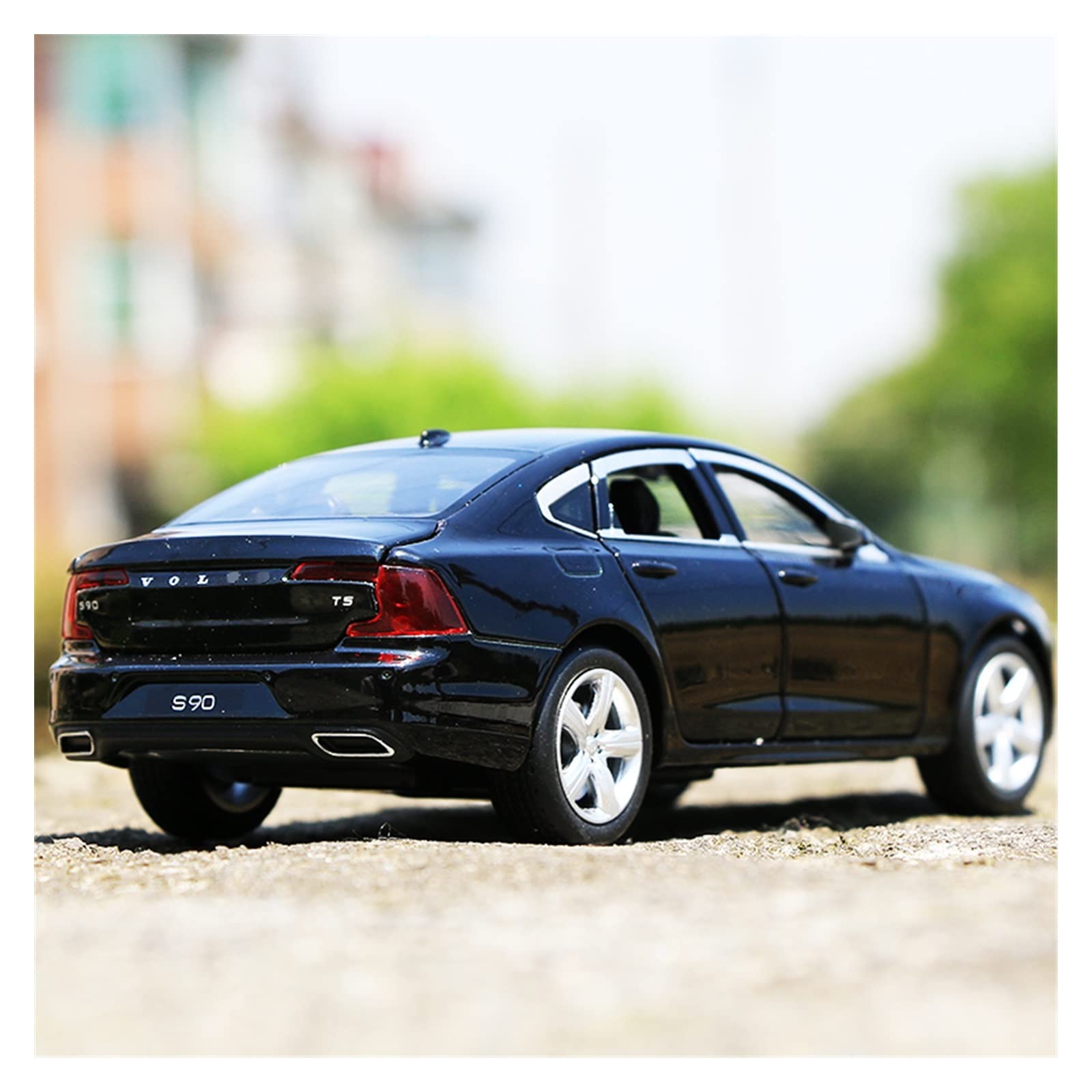 APLIQE Scale Model Vehicles for Volvo S90 Alloy Metal car Model simulates acousto-Optic Toy car 1:32 Sophisticated Gift Choice (Color : 2)