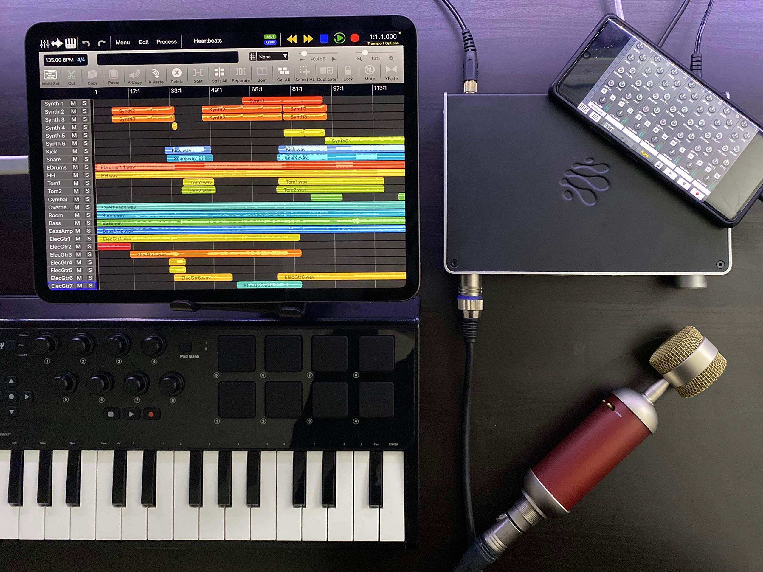 iConnectivity AUDIO4c Audio + MIDI Interface for Streaming, Live Performance and Recording