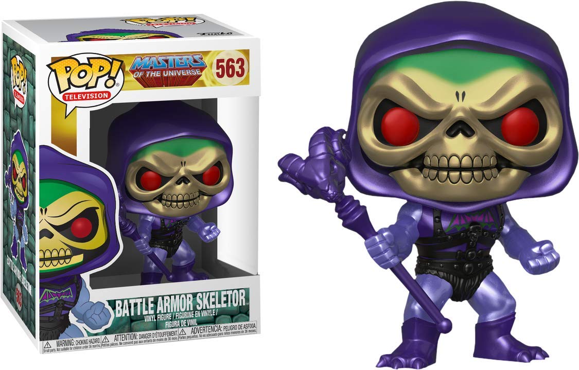 Funko POP! Masters The Universe, Metallic Battle Armor Skeletor Exclusive