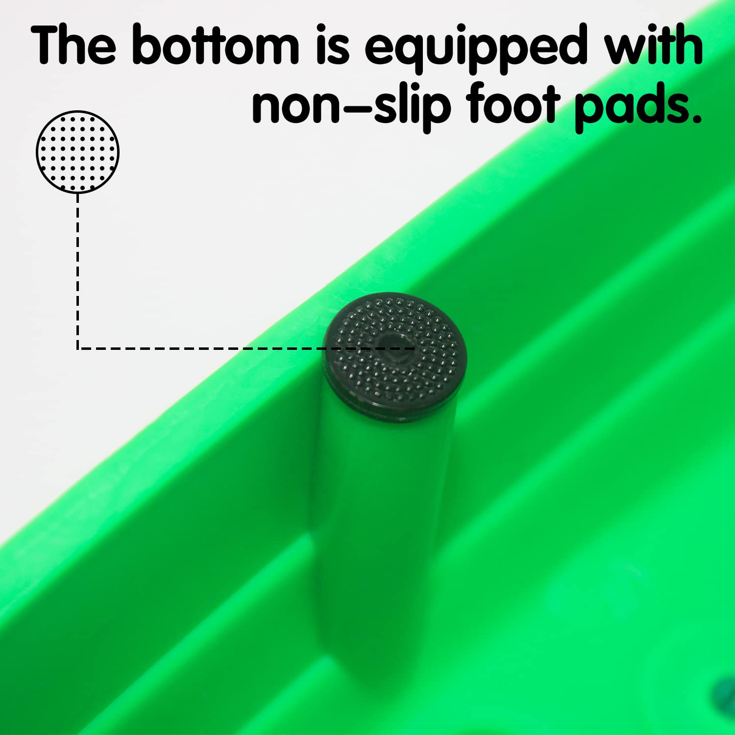 monleelnom Children's Outdoor Wave-Shaped Balance Beam Stepping Stones Children's Obstacle Course Five-Star Pattern Non-Slip Texture The Bottom is Equipped with Non-Slip mats (4CS)