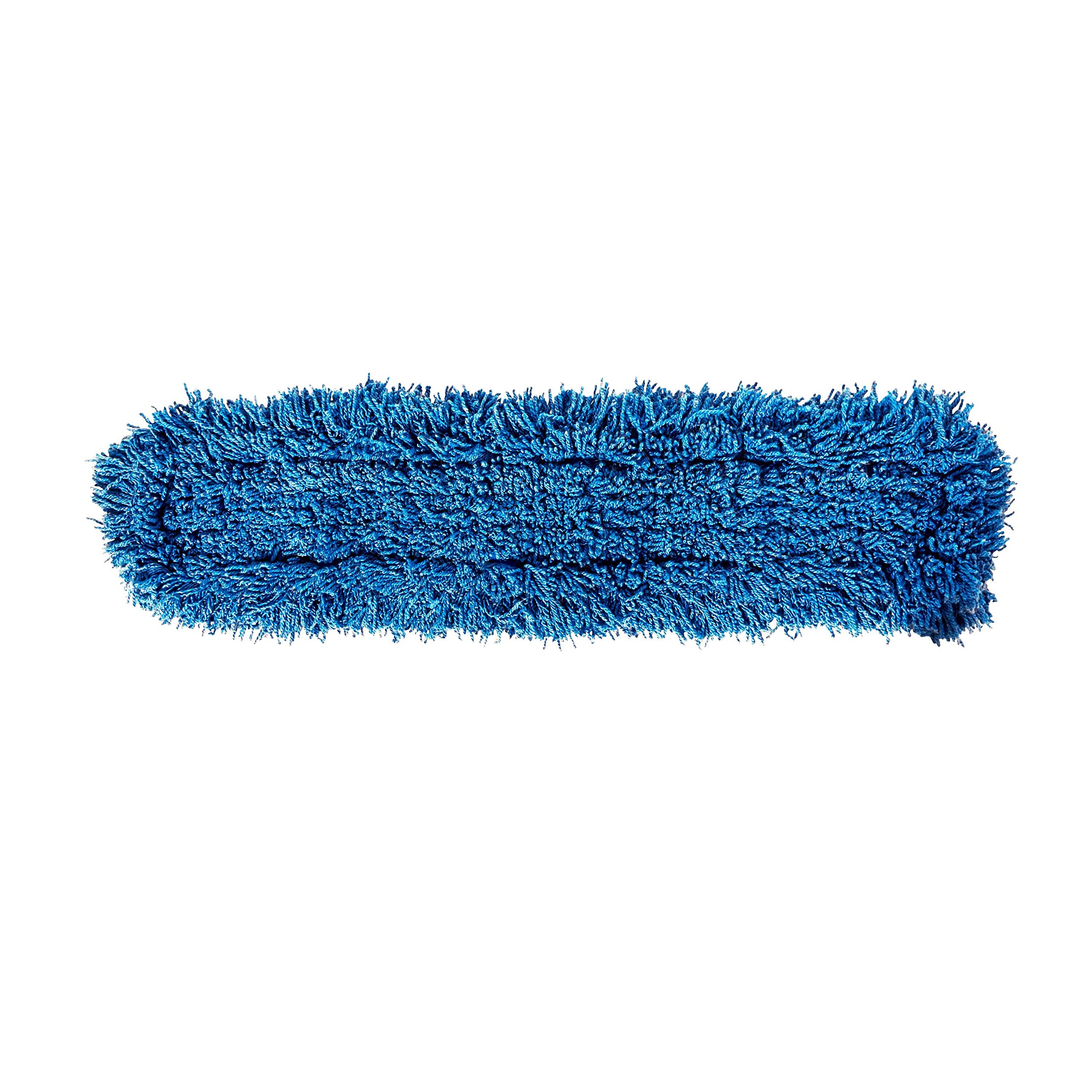 Rubbermaid Commercial Twisted Loop Synthetic-Dust Mop, 36-Inch Length x 5-Inch Width, Blue, Heavy Duty Mop for Floor Cleaning Office/School/Stadium/Bathroom