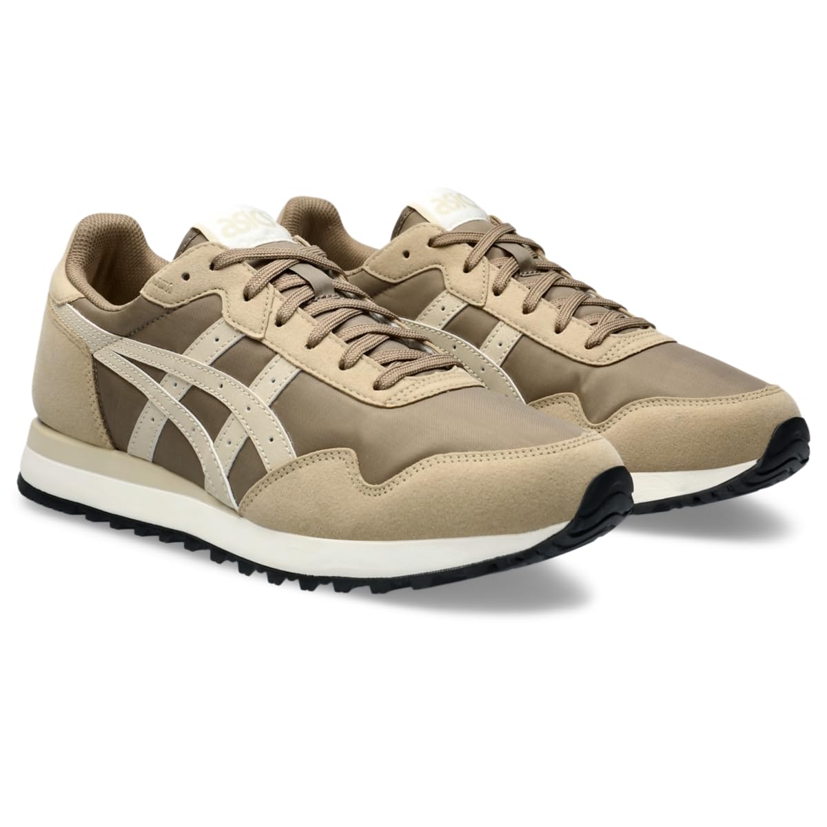 ASICS Unisex Tiger Runner II Sportstyle Shoes, 11, Cream/Midnight