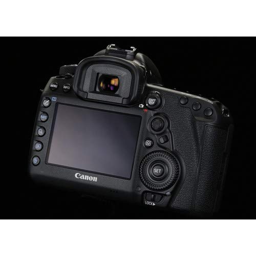 Canon EOS 5D Mark IV DSLR Camera with 24-105mm f/4L II Lens (International Model) (1483C010) W/Bag, Extra Battery, LED Light, Mic, Filters and More(Renewed)