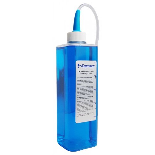 Koolance LIQ-702BU-B 702 Liquid Coolant, High-Performance, UV Blue, 700ml (24 fl oz)